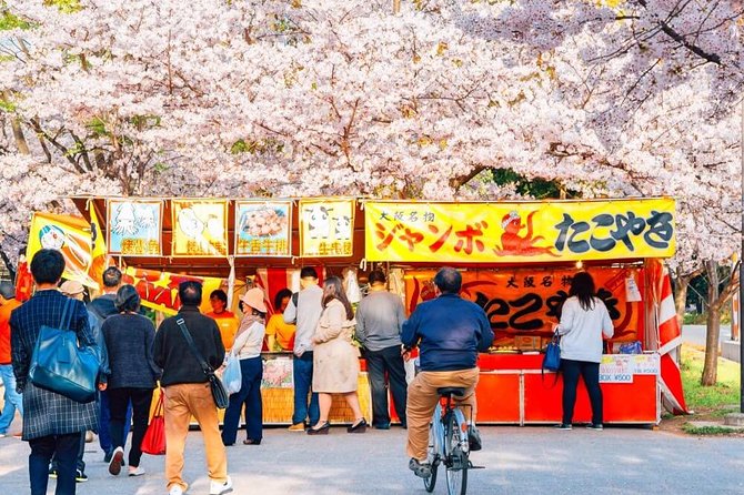Osaka Spring Daytime (Cherry Blossom) Food Tour - Inclusions