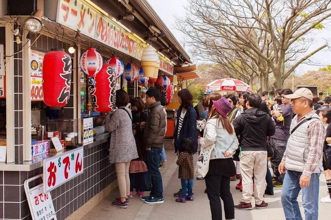 Osaka Spring Daytime (Cherry Blossom) Food Tour - Cherry Blossom Viewing in Osaka