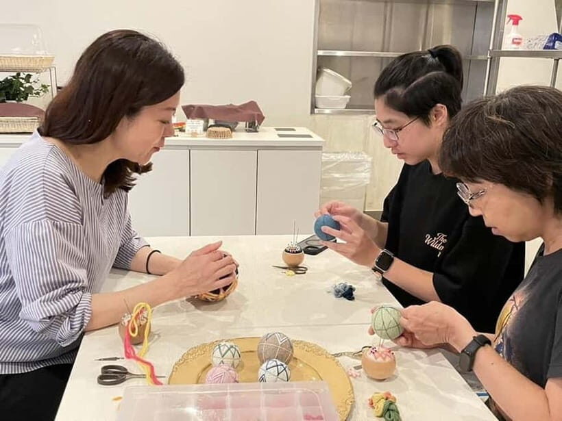 Osaka: Temari Embroidery Workshop - Key Points