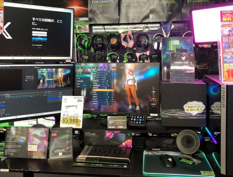 Osaka Tour OTAKU Dendentown,Maid Cafe,Shopping,Photo Booth - Maid Cafe Exploration