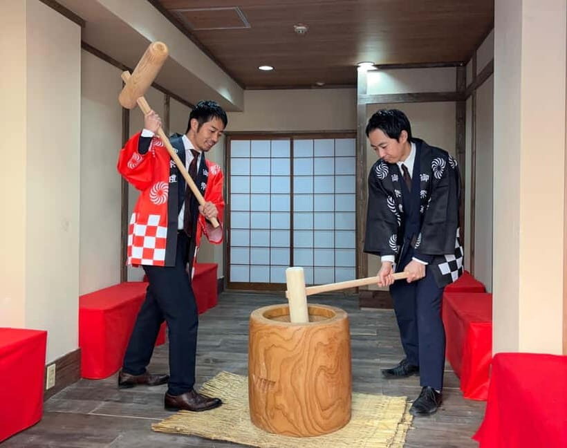 Osaka: Traditional Mochi Pounding Experience with Tasting - Key Points