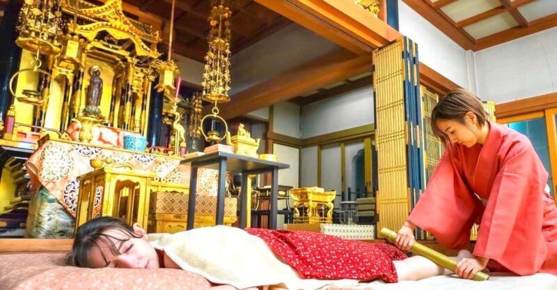 Osaka:Aroma Massage With Bamboo Stick at the Temple<120-Min> - Massage Highlights
