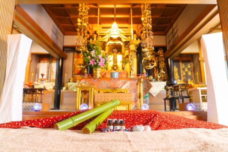 Osaka:Aroma Massage With Bamboo Stick at the Temple<120-Min> - Booking Details