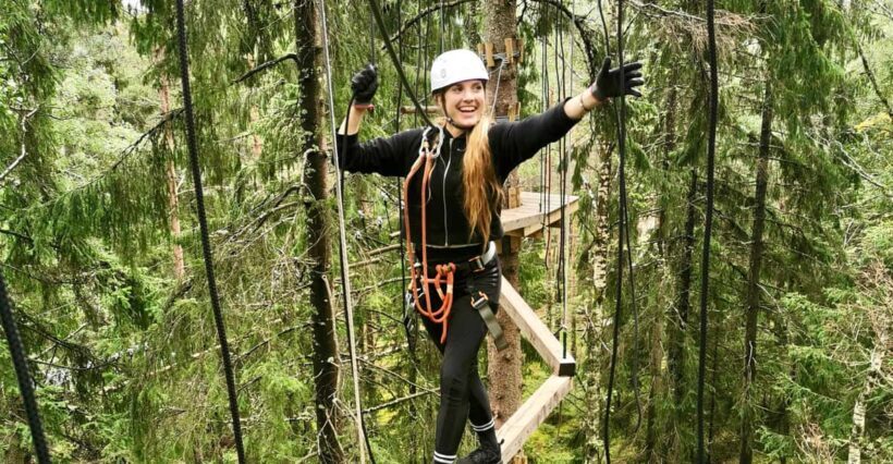Oslo: Day ticket to Oslo's favourite Climbing Park - Safety and Equipment