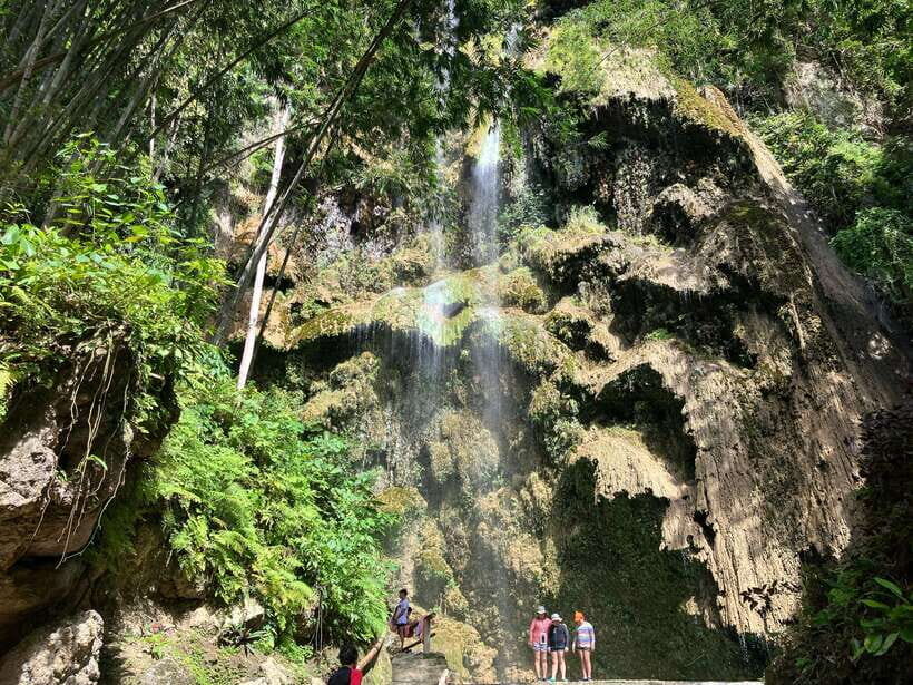 Oslob Whale Shark & Tumalog Waterfalls & Sumilon Sandbar - Visiting Tumalog Waterfalls: A Refreshing Stop