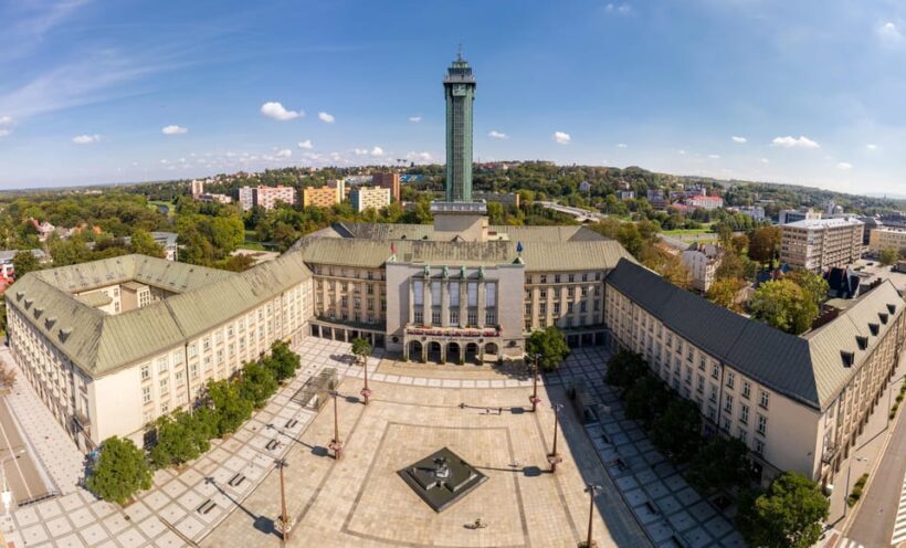 Ostrava: Entrance to the viewing tower of the new town hall - Final Thoughts