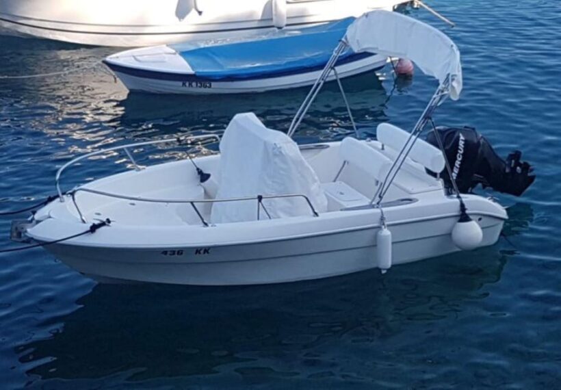 Otok Krk: Boat rentals in Pinezii - PRIMUS 17 60hp - Key Points