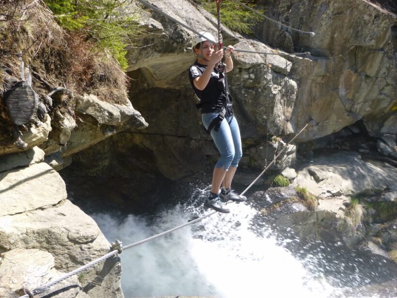 Ötztal: Via Ferrata Climbing Tour at Lehner Waterfall - Detailed Breakdown of the Experience