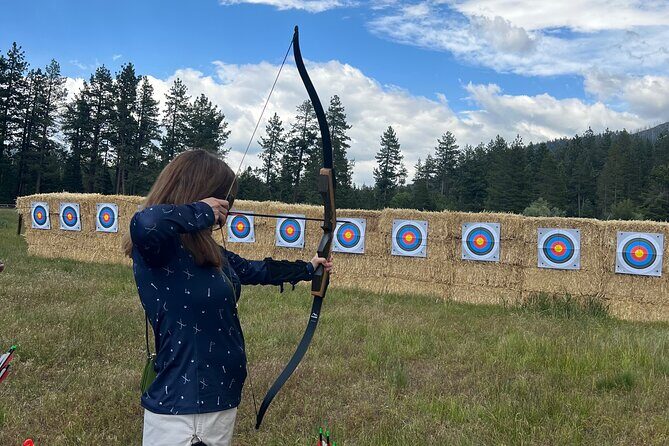 Outdoor Archery Lesson - Friendly Competition and Archery Games