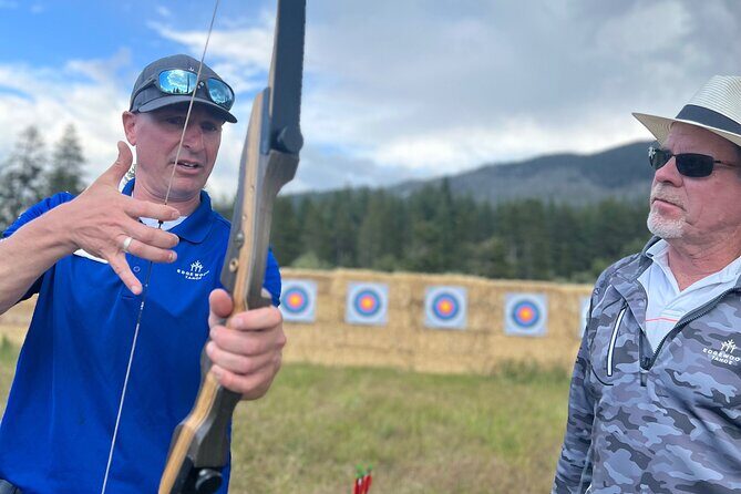 Outdoor Archery Lesson - Action Photography and Souvenirs
