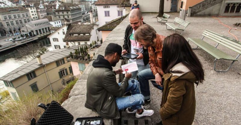 Outdoor Escape Game With Augmented Reality Trough Zurich - Game Missions and Objectives