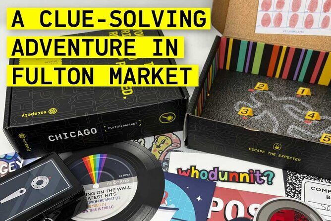 Outdoor Escape Room in Chicago - Fulton Market - Key Points
