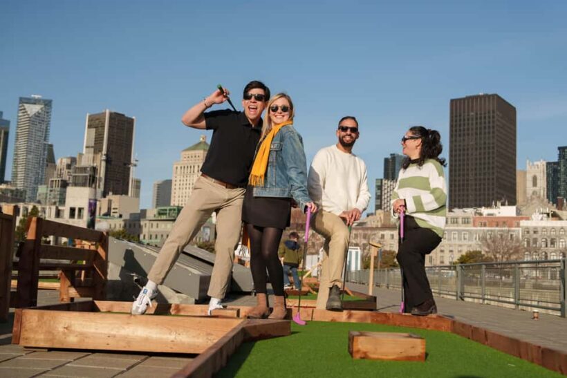 Outdoor mini golf in Montreal - A Scenic, Family-Friendly Mini Golf Adventure