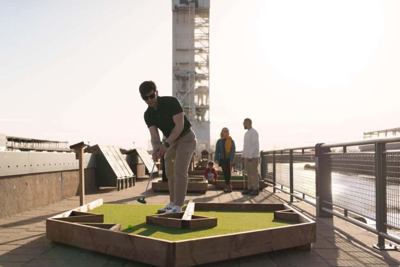 Outdoor mini golf in Montreal - Why the Location Matters: Old Port’s Charm