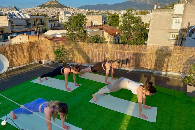 Outdoor Yoga and Pilates with Akropolis view - The View and Atmosphere