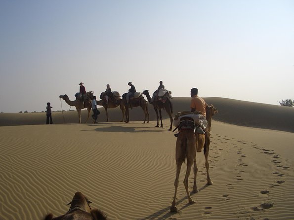 Over Night camel safari non touristic sand dune - Key Points