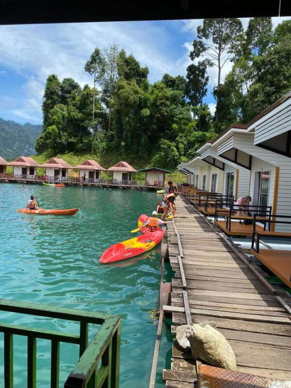 Overnight package 2Days1Night Cheowlan lake Rafthouse resort - The Sum Up