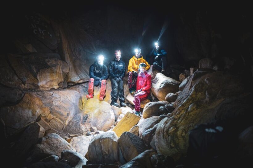 Øyfjellgrotta Cave Exploring - An Authentic Norwegian Adventure in a Limestone Cave