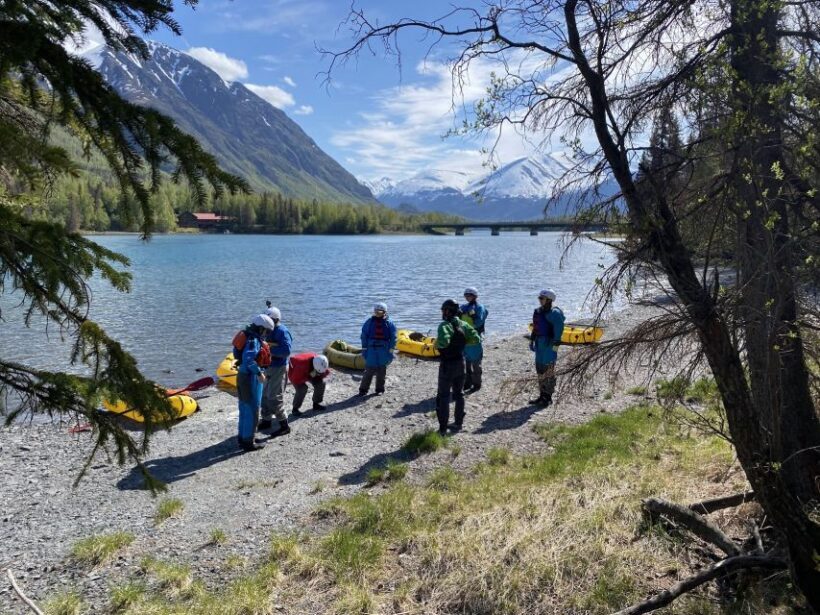 Packrafting Kenai River - Seward Departure - Key Points