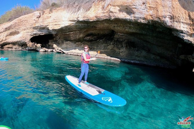 Paddle Surf Route Cliffs Nerja and Cascada De Maro + Snorkel - Included Equipment and Services