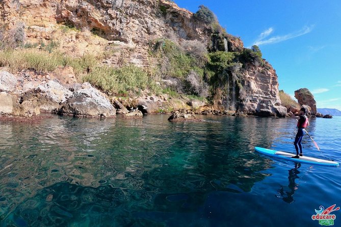 Paddle Surf Route Cliffs Nerja and Cascada De Maro + Snorkel - Booking and Start Time