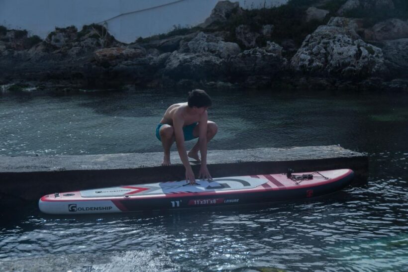 paddle surf sunset with LED light show - Key Points