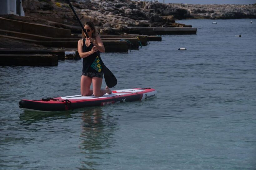 paddle surf sunset with LED light show - The Itinerary in Detail