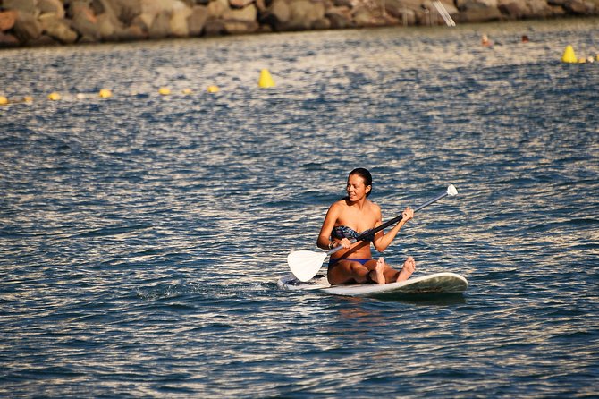 Paddle Surf SUP at Anfi Beach - The Experience Itself