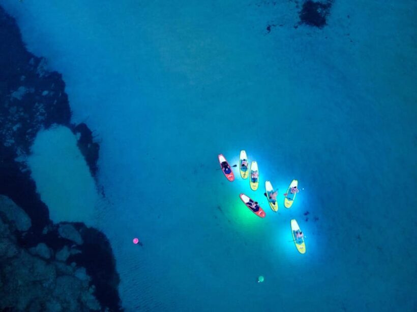 Paddle Surf with Led lights at sunset in Menorca - The Experience: What to Expect