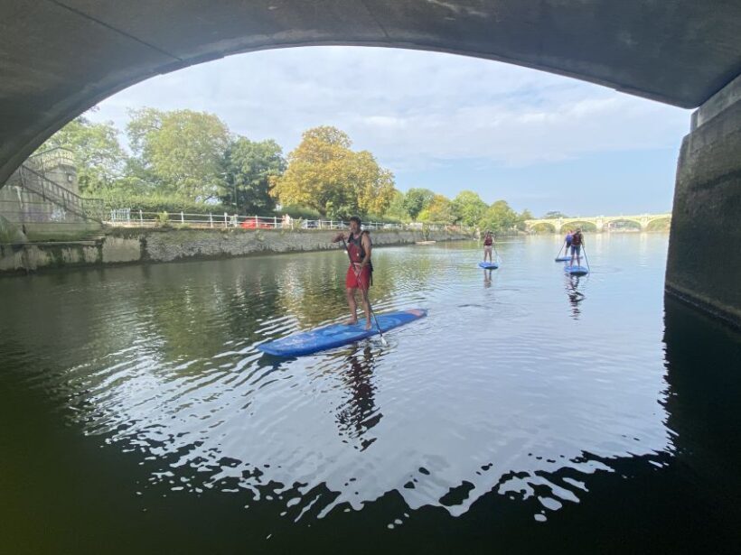 Paddleboard Experience on the beautiful Thames at Richmond - An Introduction to the Thames Paddleboard Experience