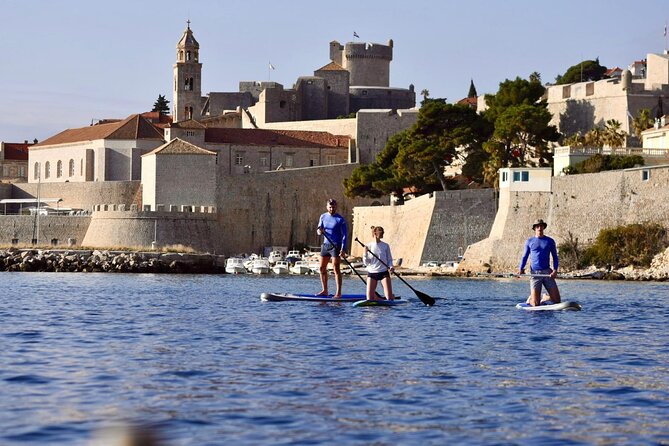 Paddleboarding in front of the Old Town - An Overview of the Dubrovnik Paddleboarding Tour
