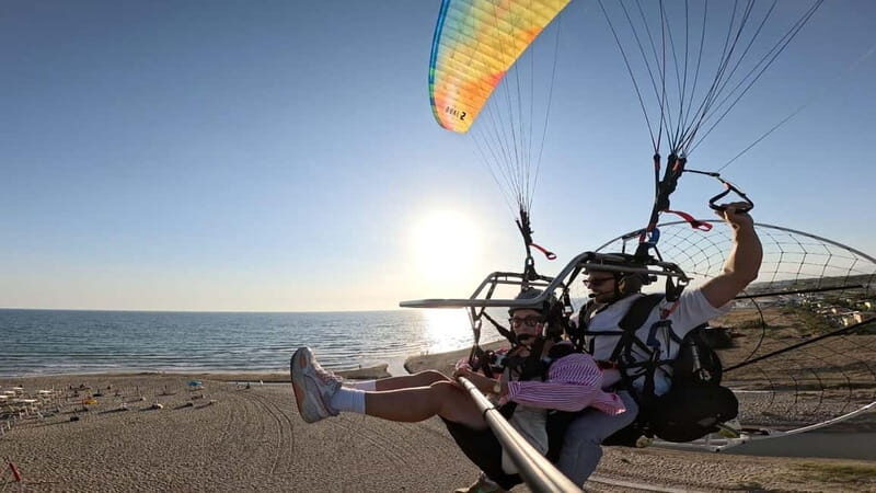 Paestum: powered paragliding flight over the temples - FAQs