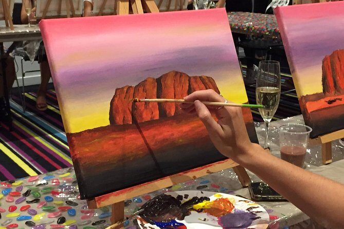 Paint and Sip BYO in Brisbane CBD Friday night - The Sum Up