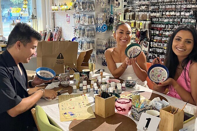 Paint and Sip Classes Melbourne: Ceramic Plates & Bowls - Key Points