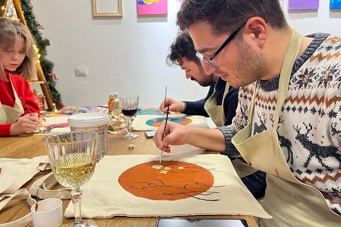 Paint and Wine - Authentic Art Workshop in Tirana - Inclusions and Supplies