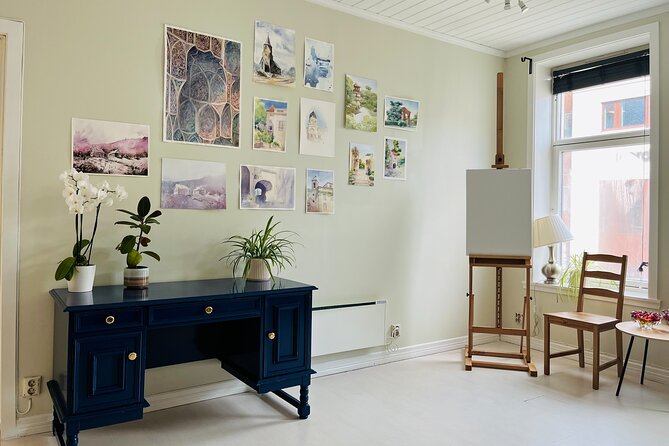 Paint Norwegian Landscape With Watercolor in Bergen - Frequently Asked Questions