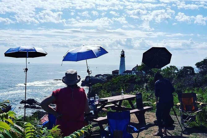 Paint Outdoors in Portland, Maine - An Artistic Day in the Maine Landscape