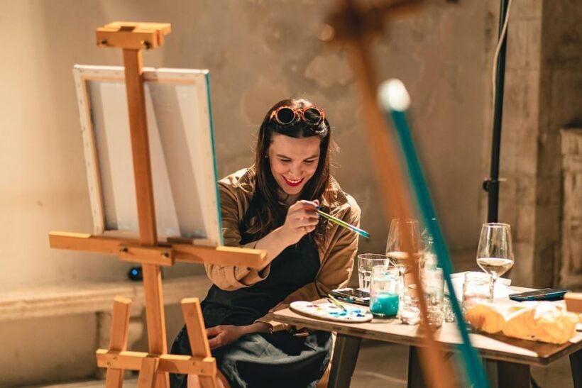 Paint & Sip: Unleash Your Creativity, One Glass at a Time! - The Sum Up