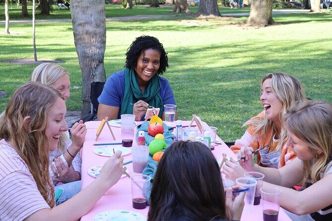Paint Tiny Canvases in Forsyth Park - Painting Tiny Canvases in Forsyth Park: A Delightful Artistic Escape
