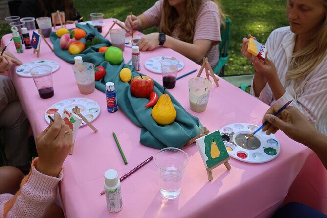 Paint Tiny Canvases in Forsyth Park - Authentic Insight from Participants