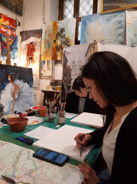 Painting class in Rome near Piazza Navona - An In-Depth Look at the Painting Class Experience