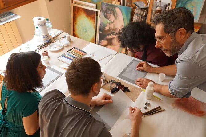 Painting Experience in Florence: Create Your Own Florentine Lily - An Artistic Touch in the Heart of Florence