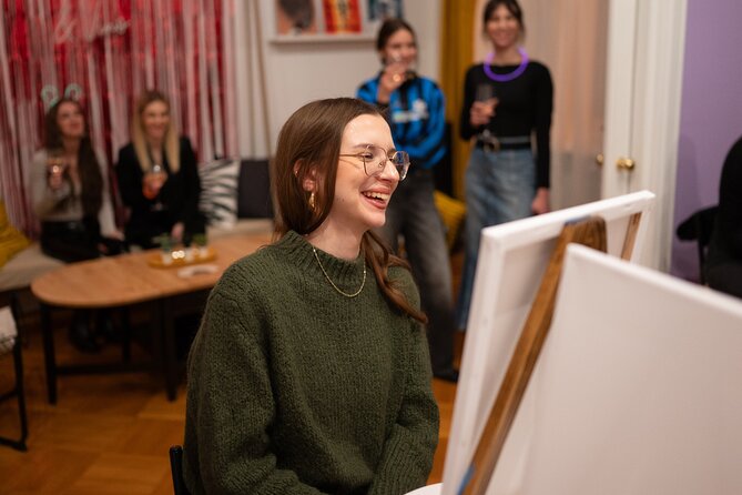 Painting Party at Art Bottega - Paint & Wine Studio in Zagreb - What to Expect at Your Painting Session