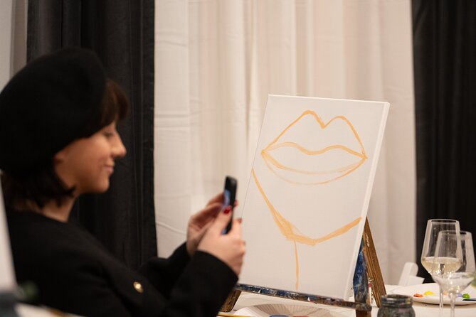 Painting Party at Art Bottega - Paint & Wine Studio in Zagreb - The Social Side: Wine and Conversation