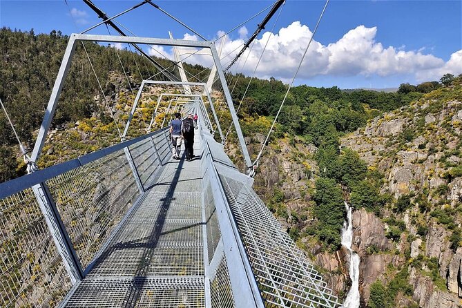 Paiva Walkways & Arouca Suspension Bridge - All Inclusive! - Crossing the Arouca 516 Bridge