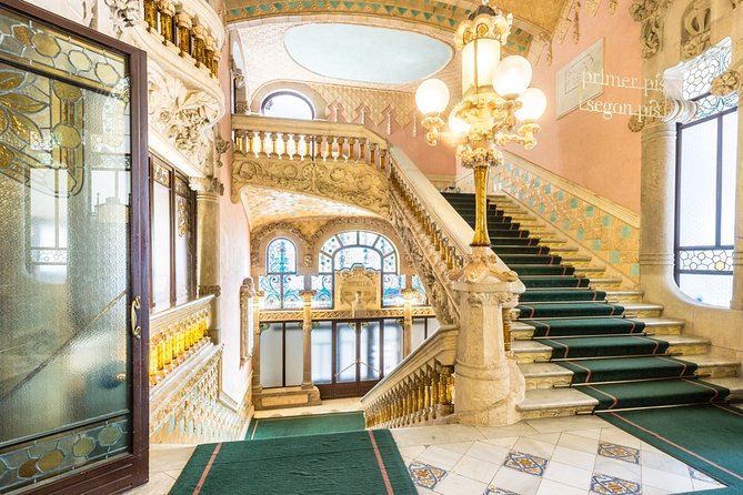 Palau De La Musica Catalana Admission Ticket With Audioguide - Booking and Cancellation Policy