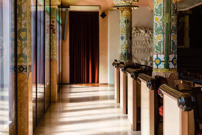 Palau De La Musica Catalana Admission Ticket With Audioguide - Architectural Significance and Unique Features