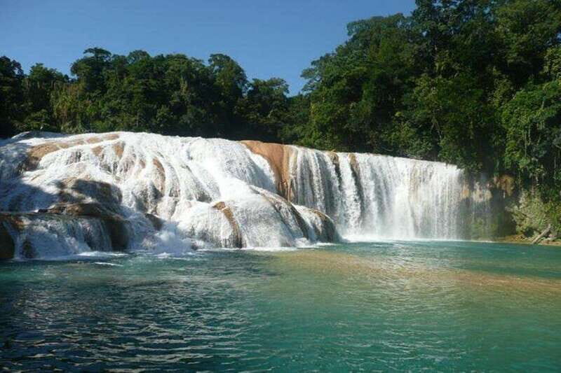 Palenque Archaeological Site with Agua Azul and Misol-Ha - Cascadas de Agua Azul: Natures Masterpiece