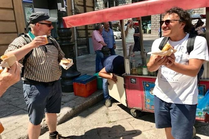 Palermo Food Tour: Discover the Typical Street Food With a Chef - Indulging in Traditional Sicilian Delicacies