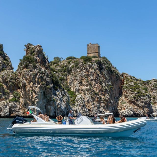 Palermo: Mondello Beach and Caves Boat Tour - Key Points